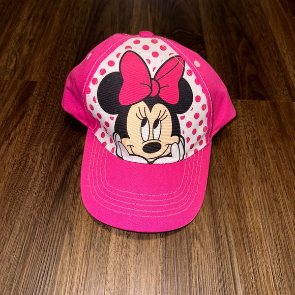 Disney | Accessories | Nwot Disney Kids Minnie Mouse Cap Hat Wpolka Dot ...